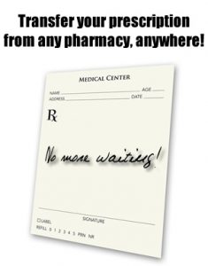 Transfer or Fill a Prescription in Northern New Jersey | T&F Pharmacies